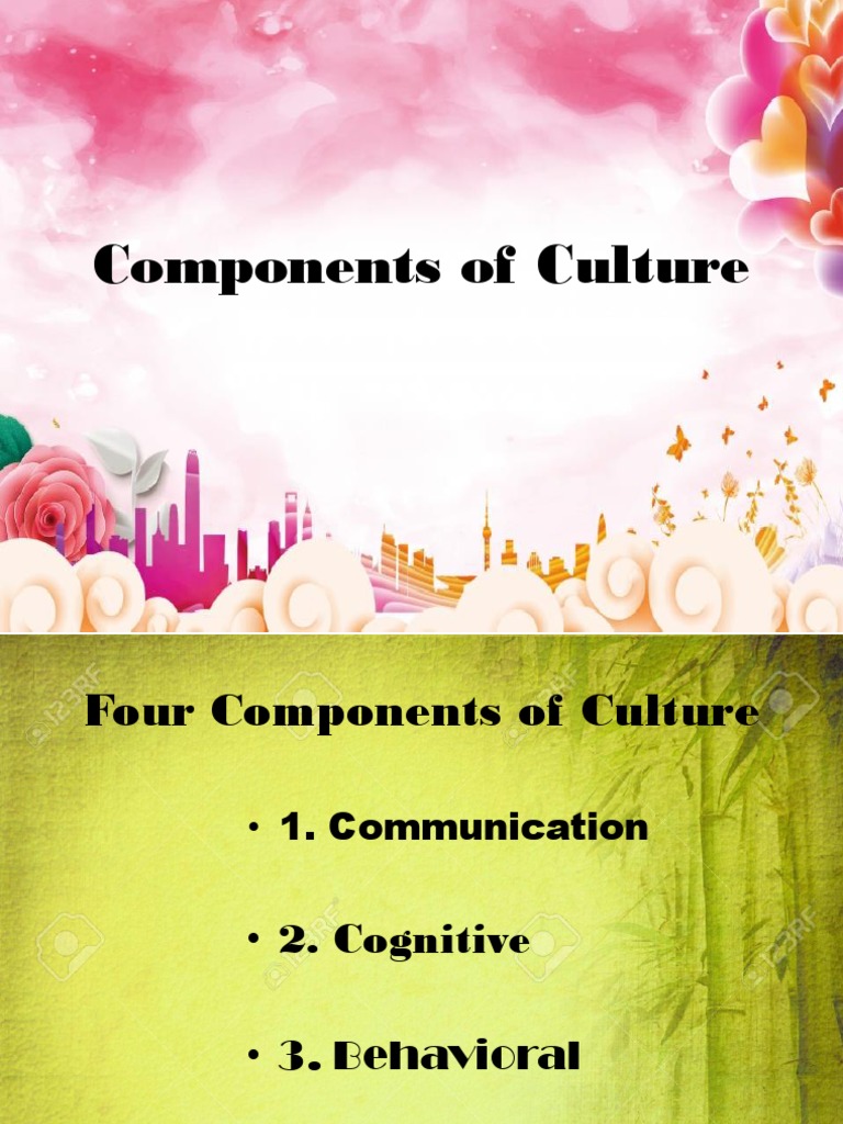 Components of Culture | PDF | Idea | Knowledge