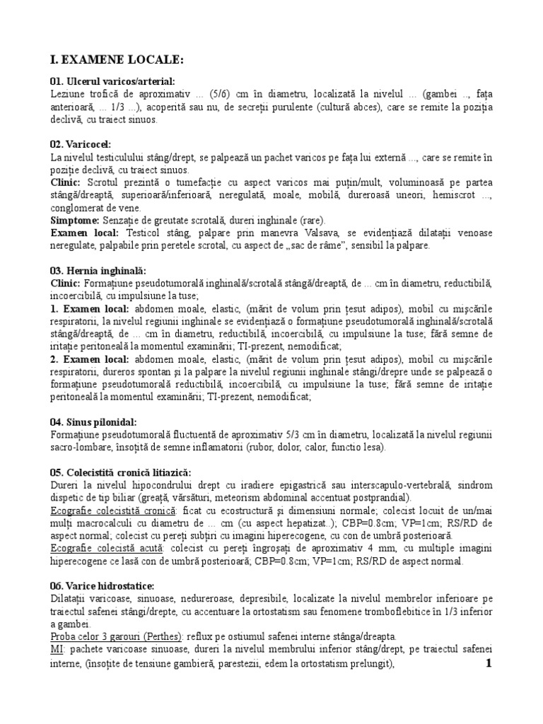 Protocoale Chirurgicale SCF (Final) PDF | PDF