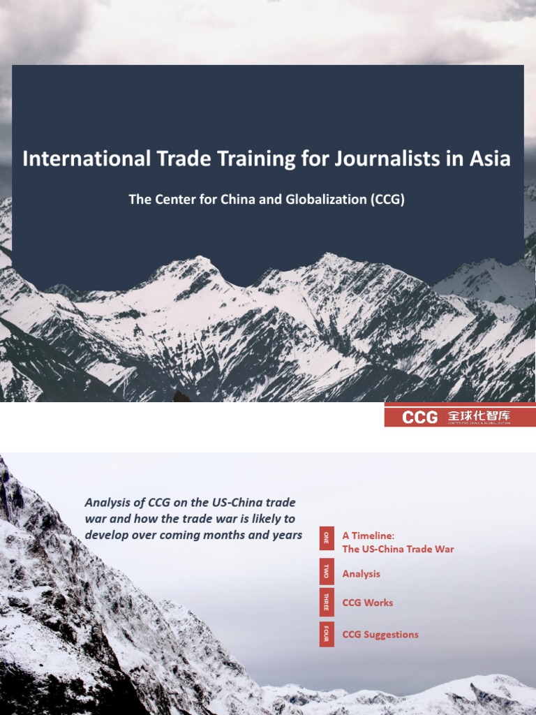 US-China Trade War Timeline & Analysis | PDF | Office Of The United ...