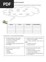 Evaluación Palabras Agudas, Graves y Esdrújulas | PDF | Idiomas ...