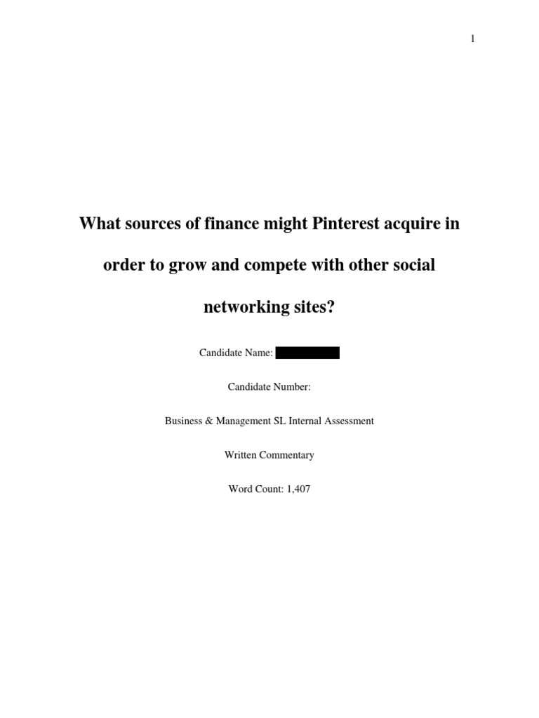 BM Ia Sample - Pinterest PDF | PDF | You Tube | Mobile App