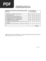Vocal Cord Dysfunction - Questionnaire (VCD-Q) | PDF | Epidemiology ...