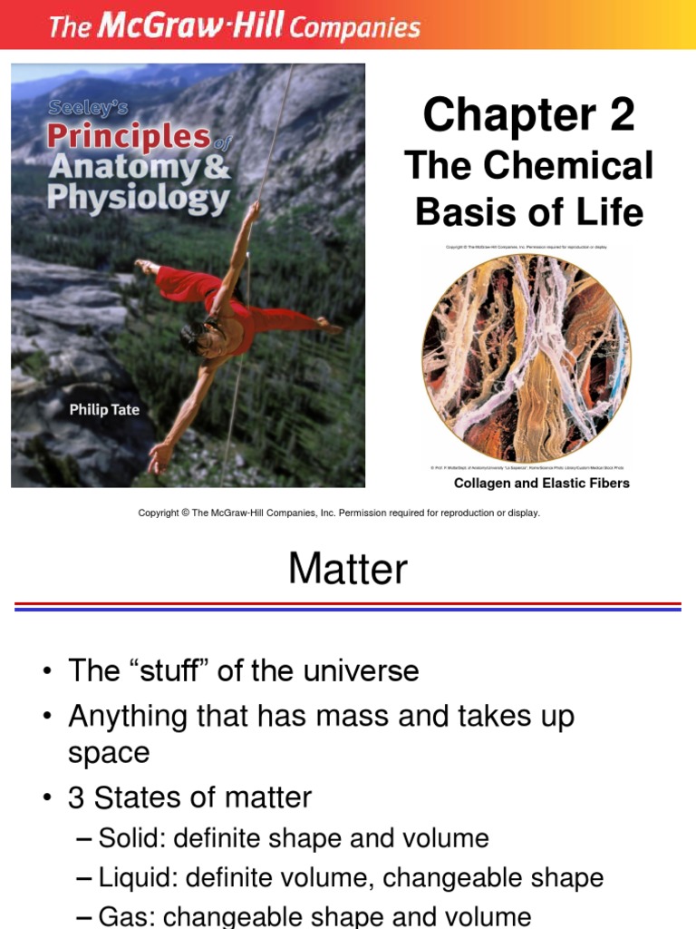 Chapter 2 - The Chemical Basis of Life | PDF | Ion | Ph