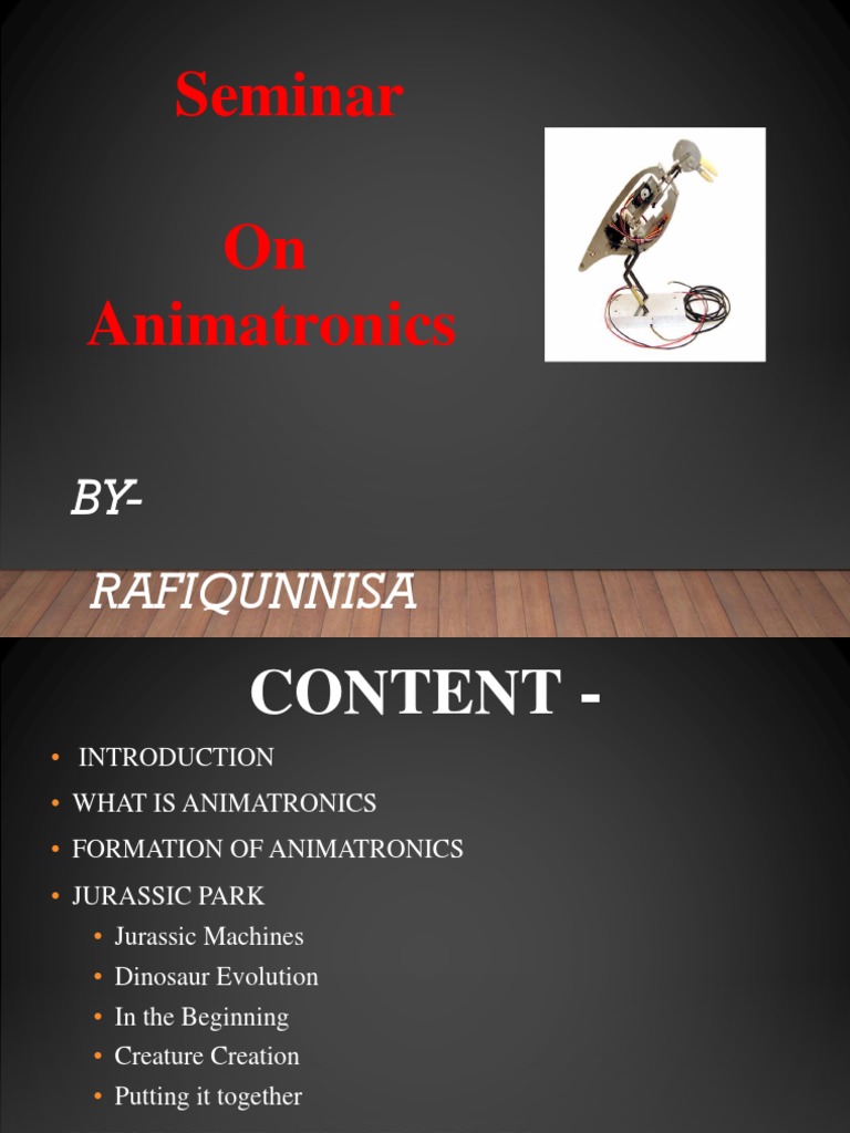 Animatronics | PDF