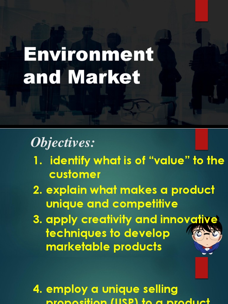 Lesson 2-Environment and Market | PDF | Product (Business) | New ...