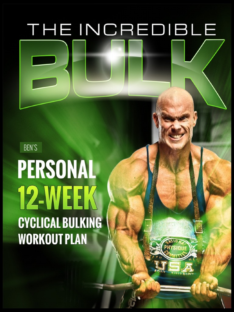 Ben 12 Weeks Bulking Program | PDF