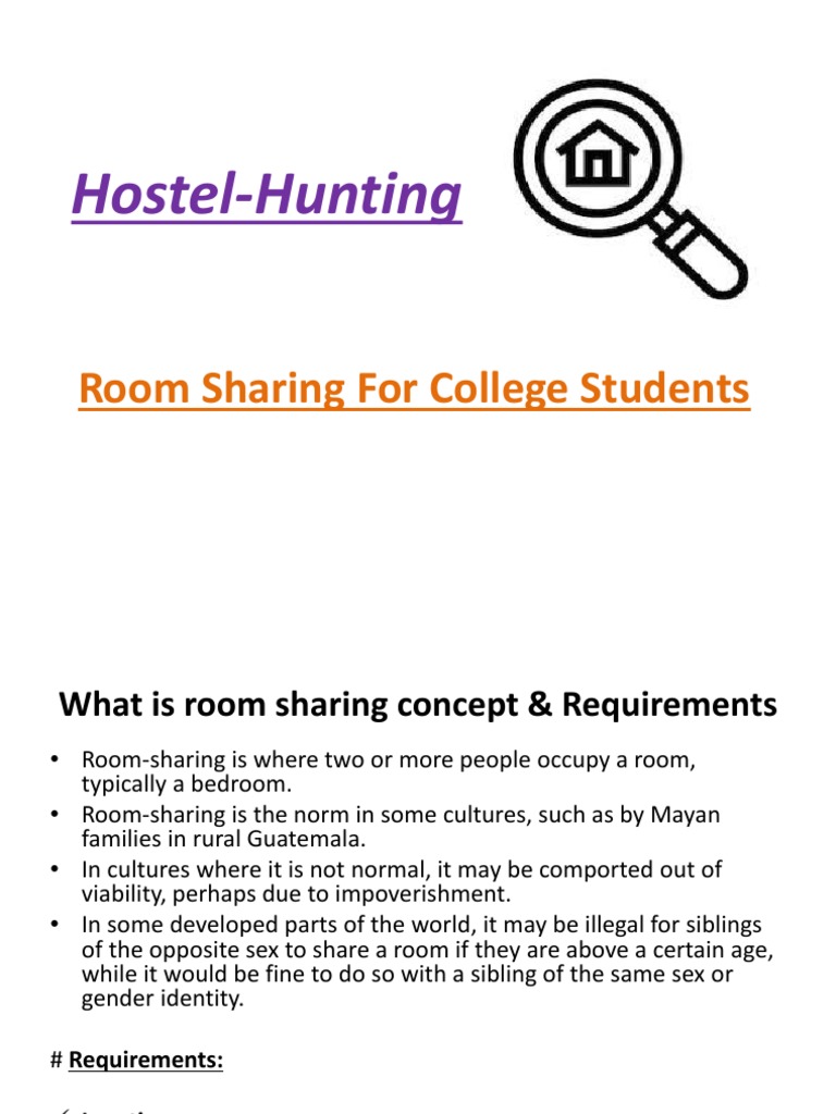 On Student Hostel Requirements | PDF