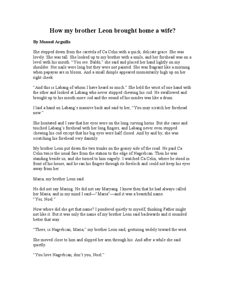 Leon's Journey with Maria Home | PDF