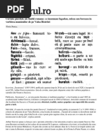 Cuvinte În Ţigăneşte | PDF