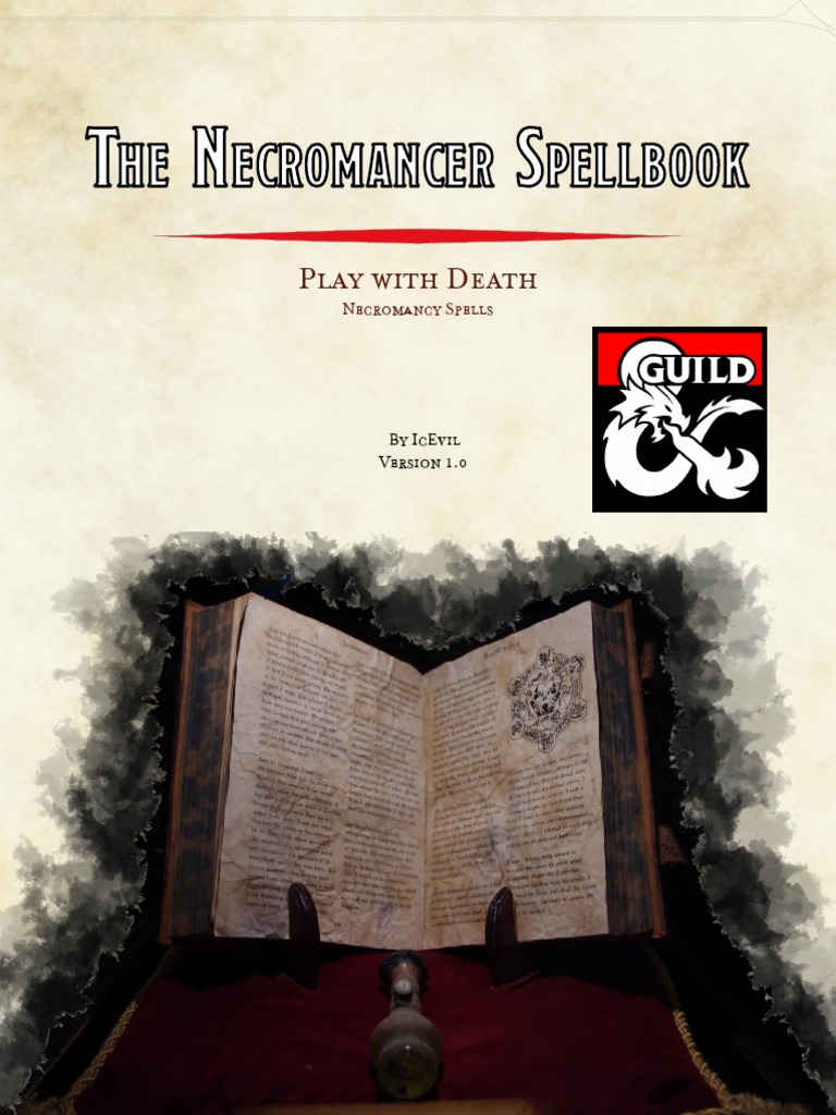 Dampd5e Spells The Necromancer Spellbook 5e PDF | PDF | Philosophy
