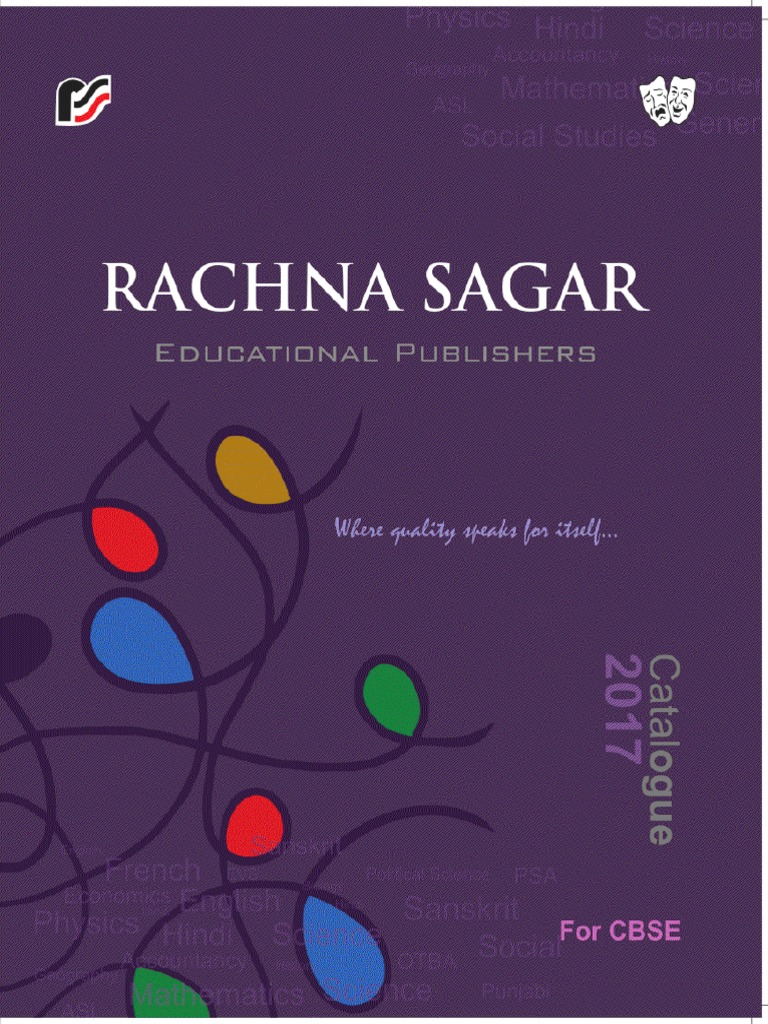 RSPL Cbse Catalogue 2017 | PDF