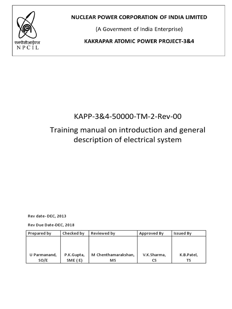 General Introduction To Electrical System | PDF | Power Supply ...