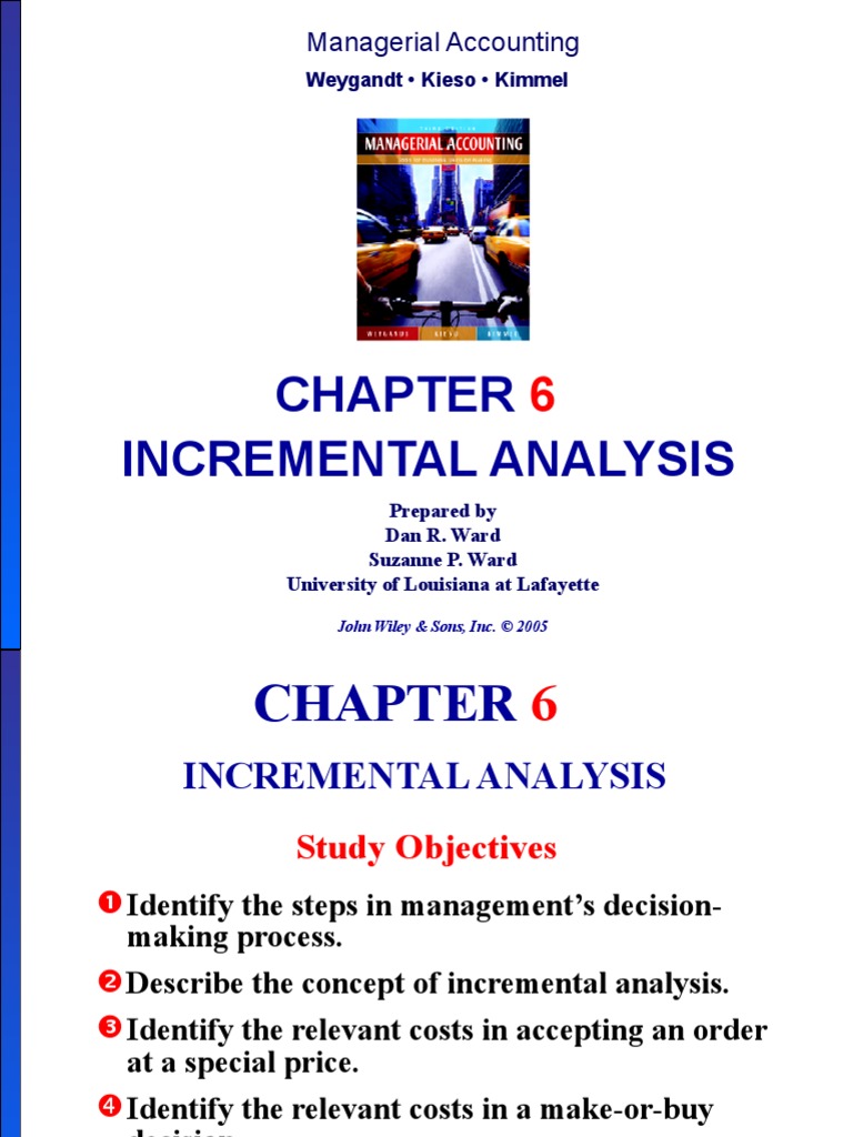 Incremental Analysis: Managerial Accounting | PDF | Cost | Net Income