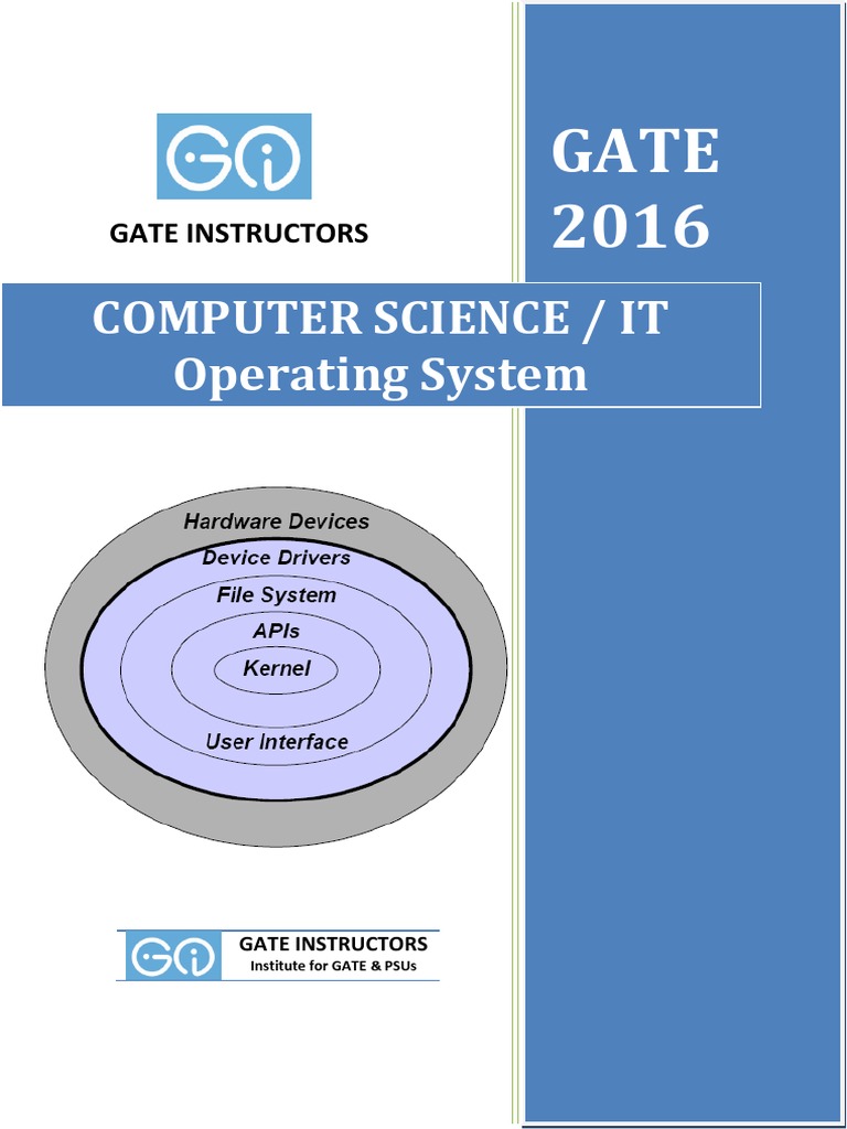 Computer Science / It Operating System: Gate 2016 | PDF
