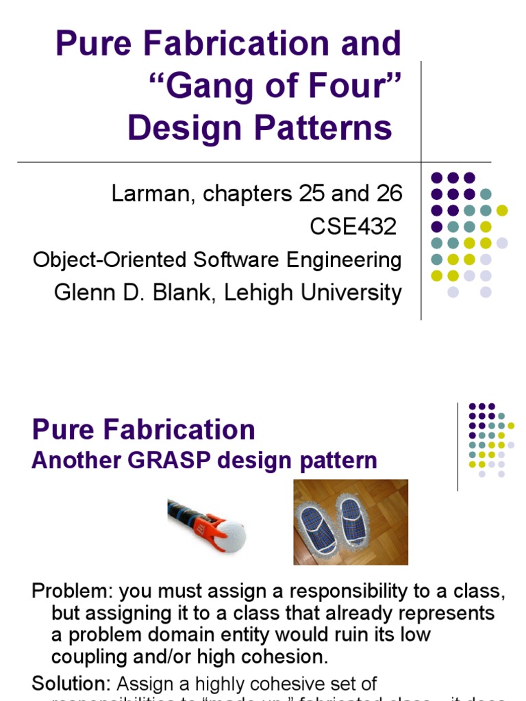 Go Design Patterns | PDF | Class (Computer Programming) | Object (Computer Science)