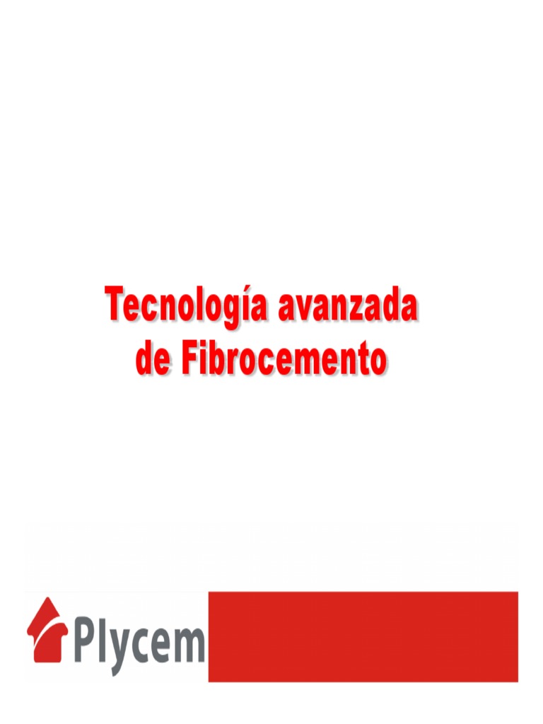 Presentación PLYCEM 2011 | PDF | Tornillo | Cemento