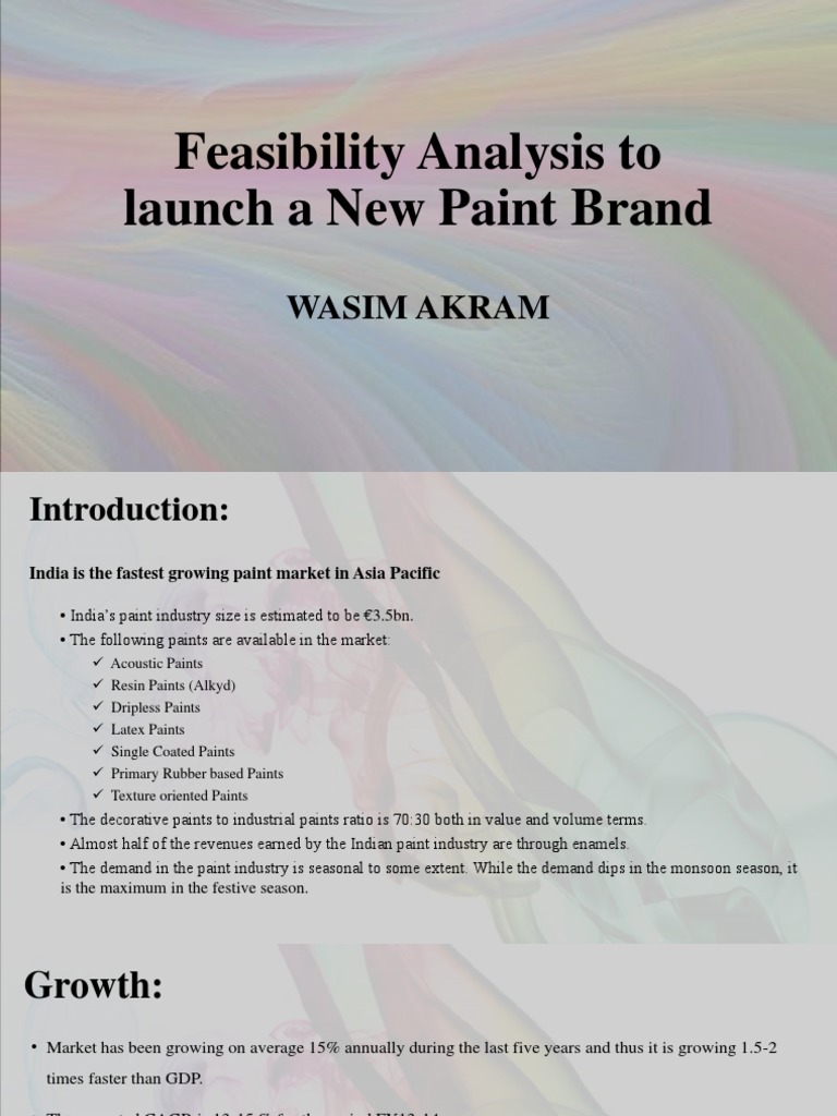 Creating A New Paint Company Branding Product Management | PDF | Brand ...