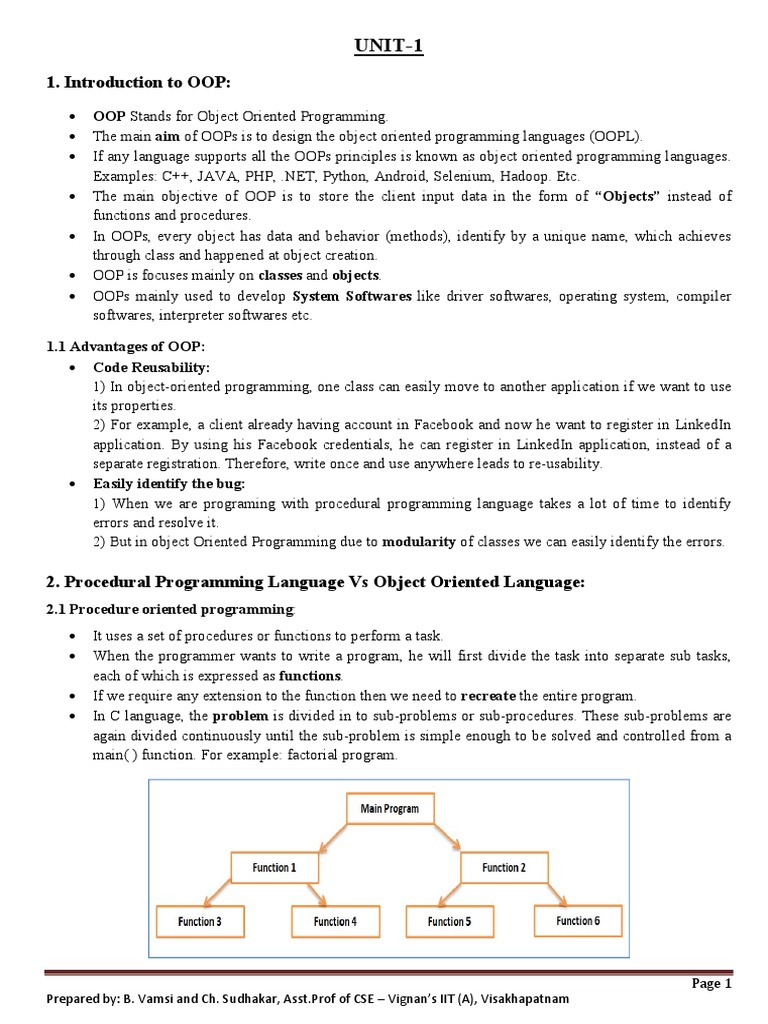 JAVA Material VR-17 PDF | PDF | Java (Programming Language) | Object ...