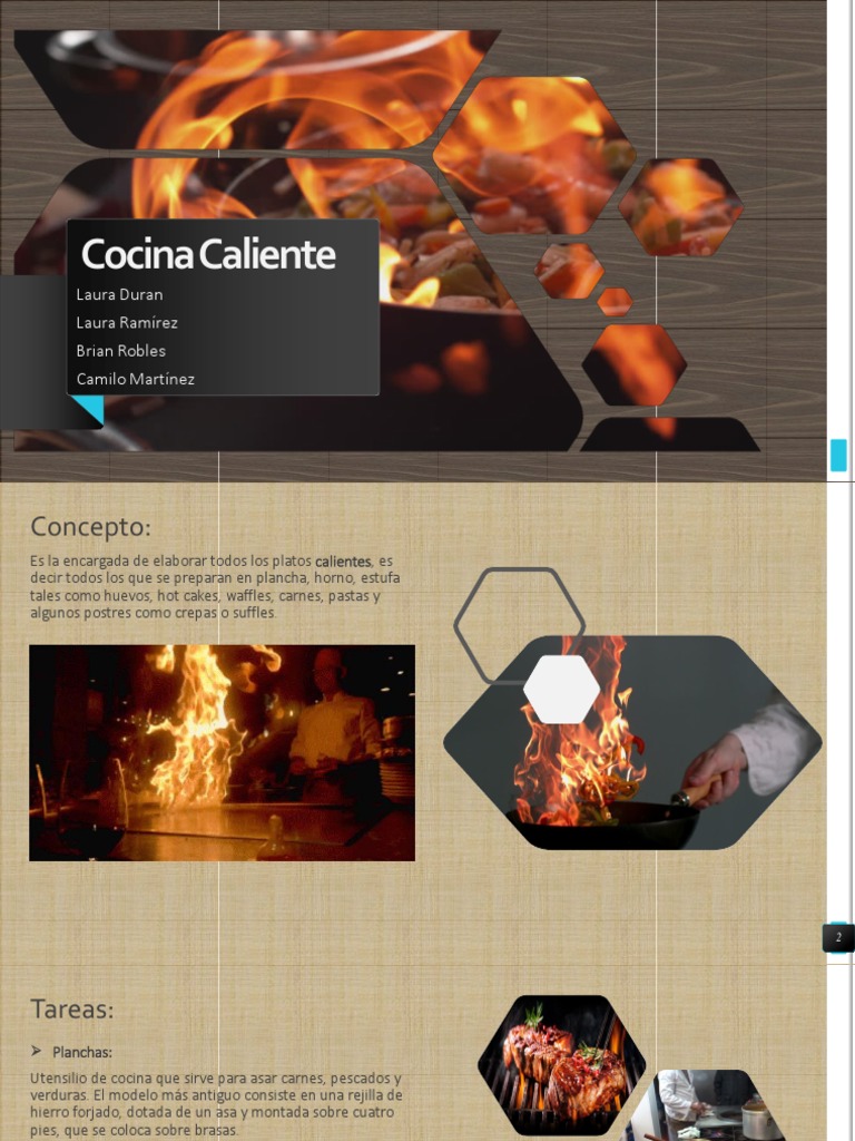 Introducción a la Cocina Caliente | PDF | Estufa de cocina | Cocinando