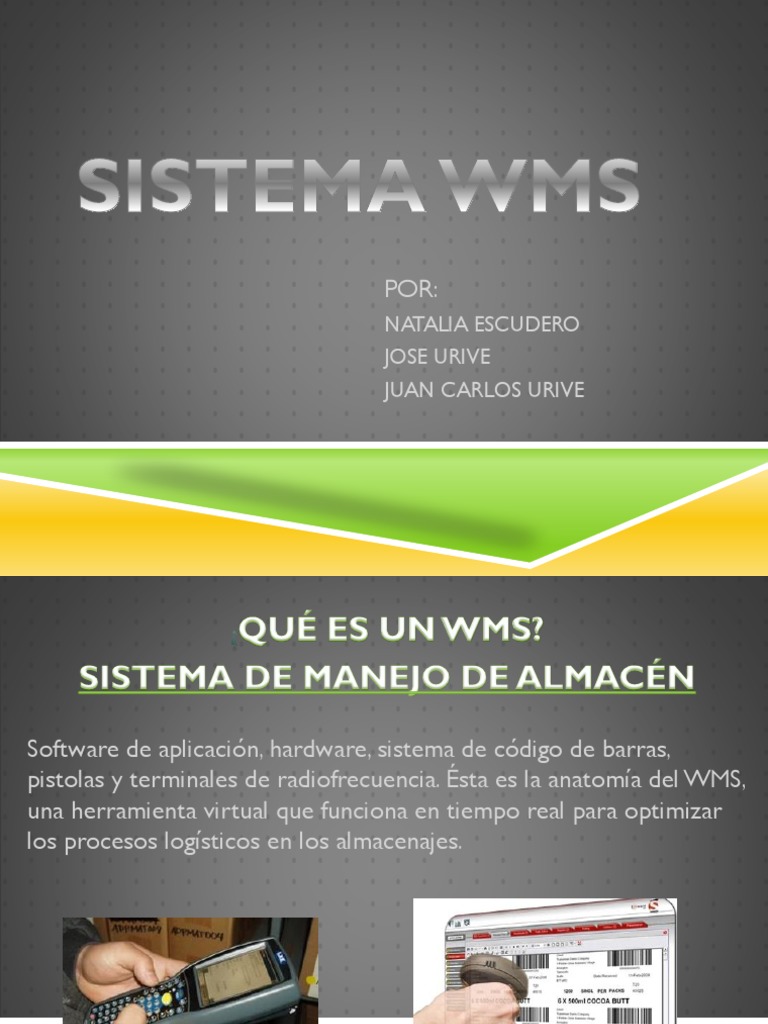 Sistema WMS | PDF | Inventario | Almacén