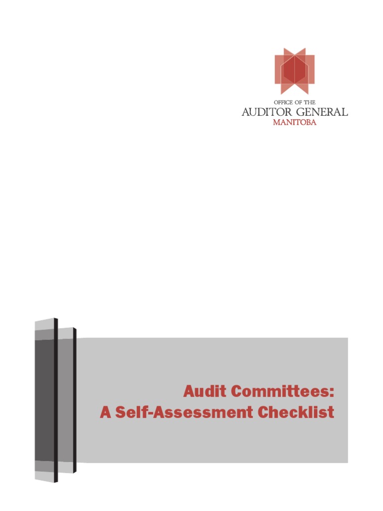 Audit Committees Checklist | PDF | Audit Committee | Internal Control