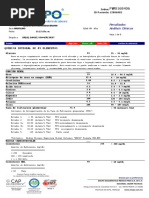 Chopo Quimica Sanguinea | PDF | Medicina CLINICA | Medicina