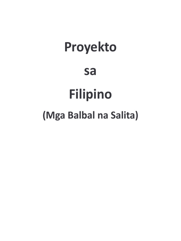 Balbal | PDF