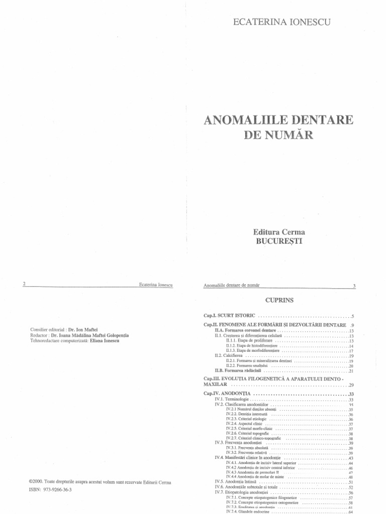 Anomalii de Numar Ecaterina Ionescu PDF | PDF