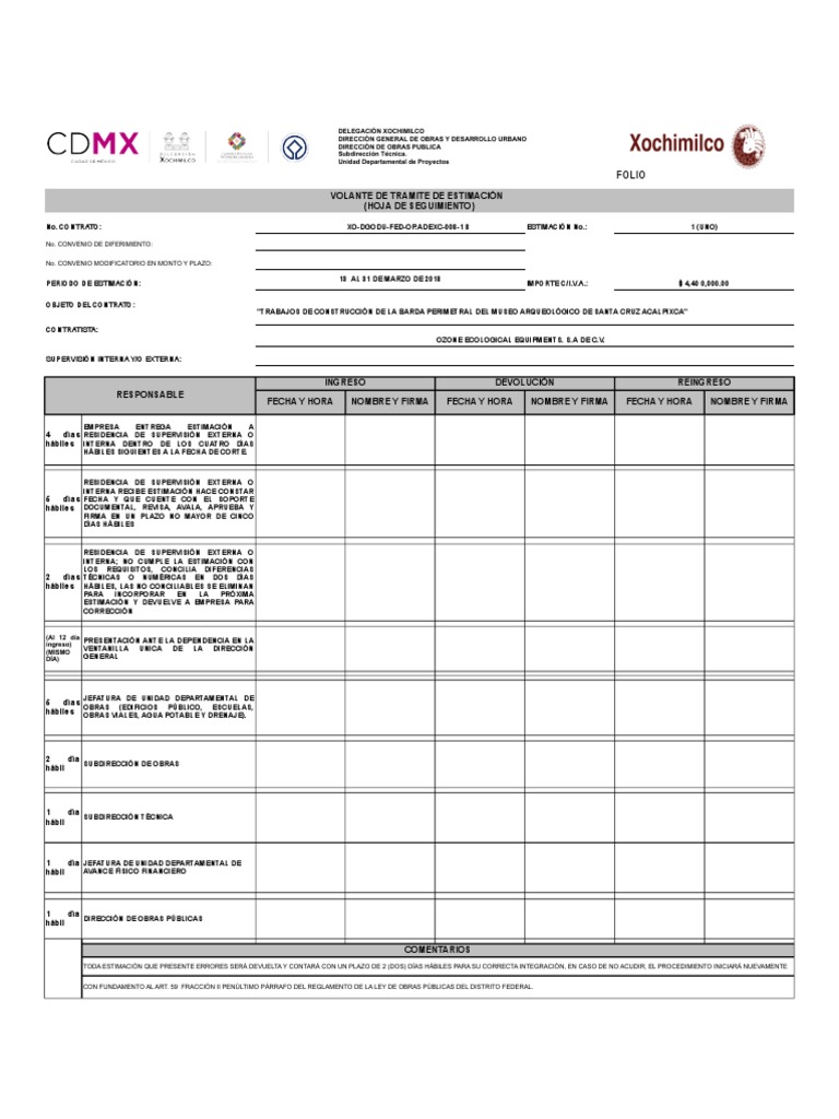 EST-01 (Barda Museo Xochimilco) | PDF | Hormigón | Ciudad de México