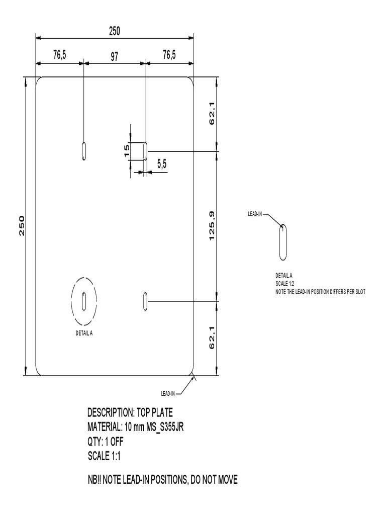 Top Plate Specifications and Details | PDF