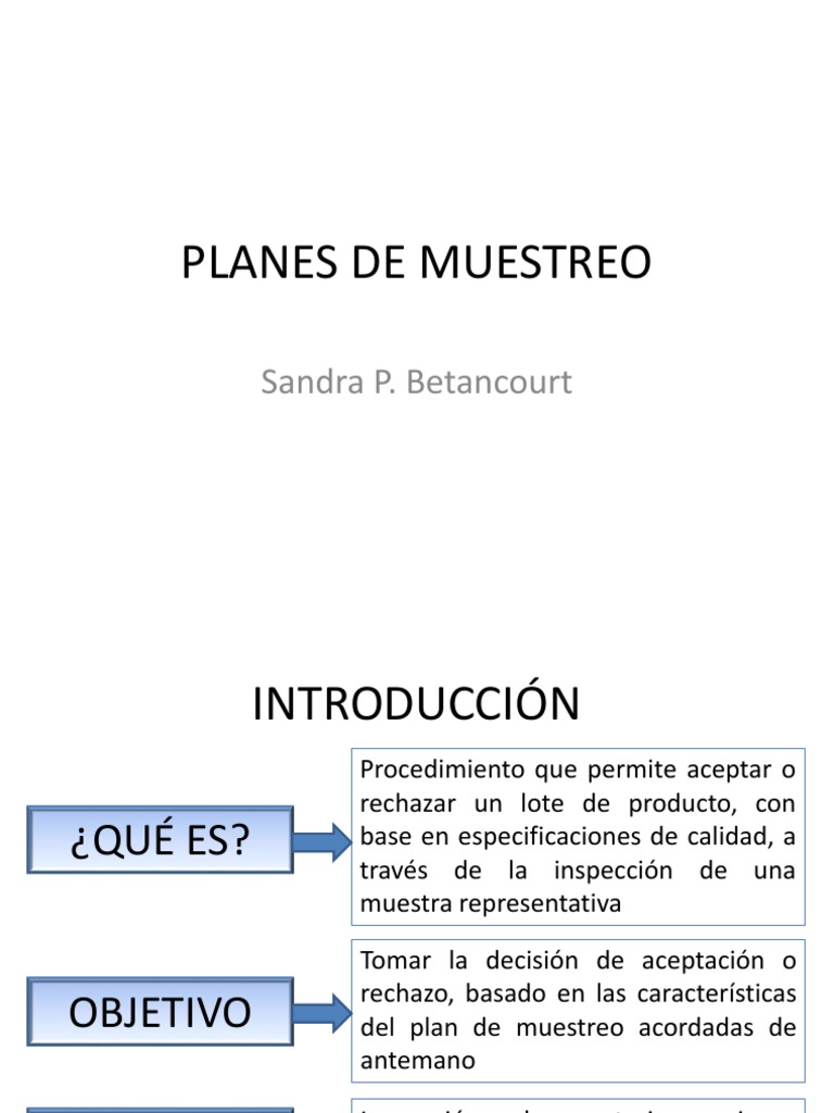 Microbiologia Plan de Muestreo | PDF | Muestreo (Estadísticas ...