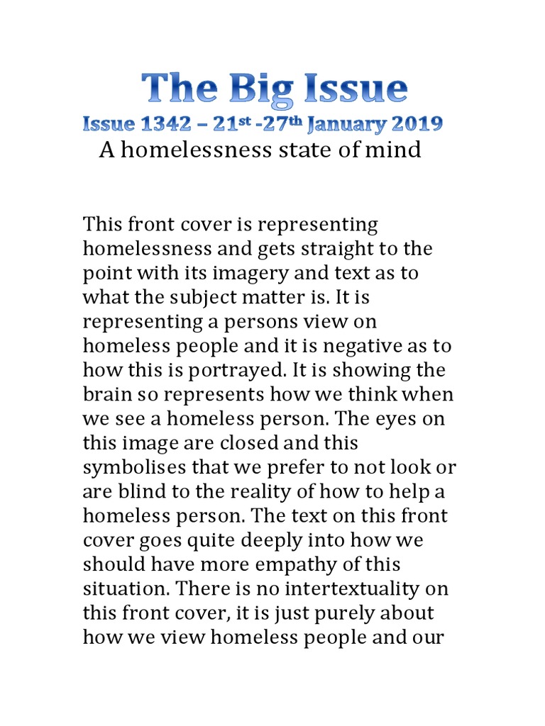 Homelessness Perception Analysis | PDF