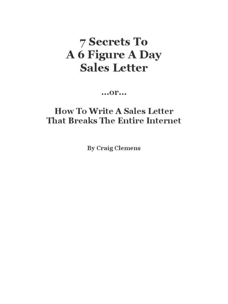 7 Secrets To Craig Clemens PDF | PDF