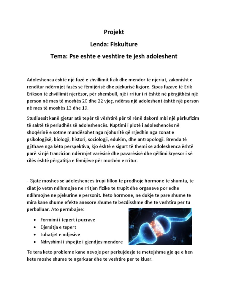 Adoleshenca | PDF