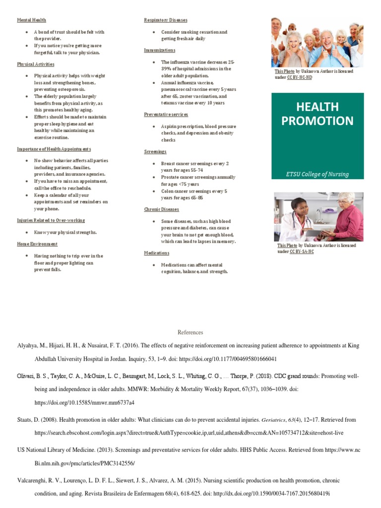 Healthpromotionhandout | PDF | Vaccines | Cancer
