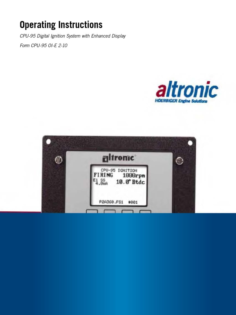 Altronics CPU-95 IOM 02-2010 PDF | PDF | Programmable Logic Controller | Personal Computers