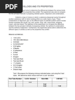 Bial's Orcinol Test Result Substance Tested Color Reaction Description ...