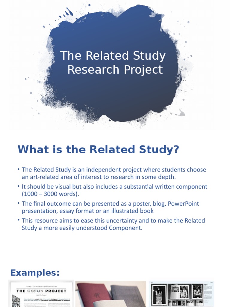 Related Study Powerpoint | PDF | Attention | Paintings