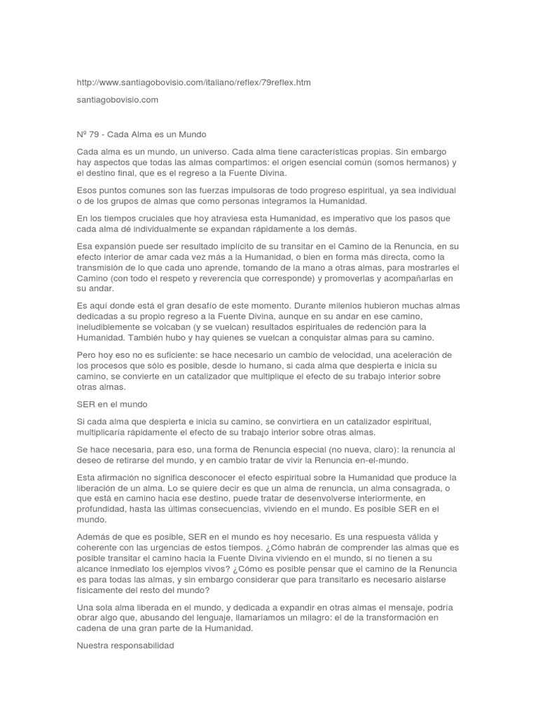 Las Almas y Su Evolución | PDF | Alma | Milagro