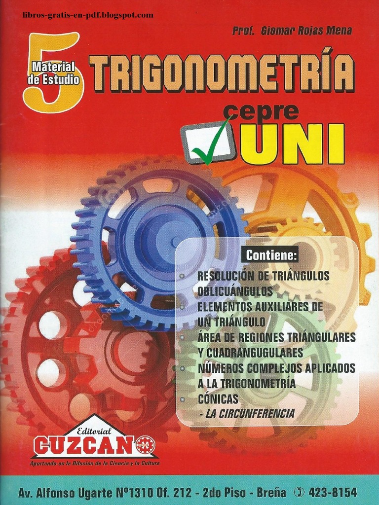 Cuzcano - CepreUni - Trigonometria PDF | PDF