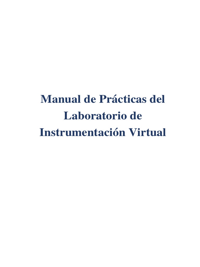 Manual de Practicas Labview Vii C PDF | PDF | Adquisición de datos ... Manual de Practicas Labview Vii C PDF | PDF | Adquisición de datos ...