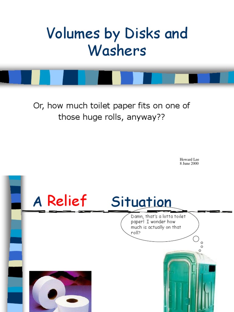 Volume Integration | PDF | Volume | Area