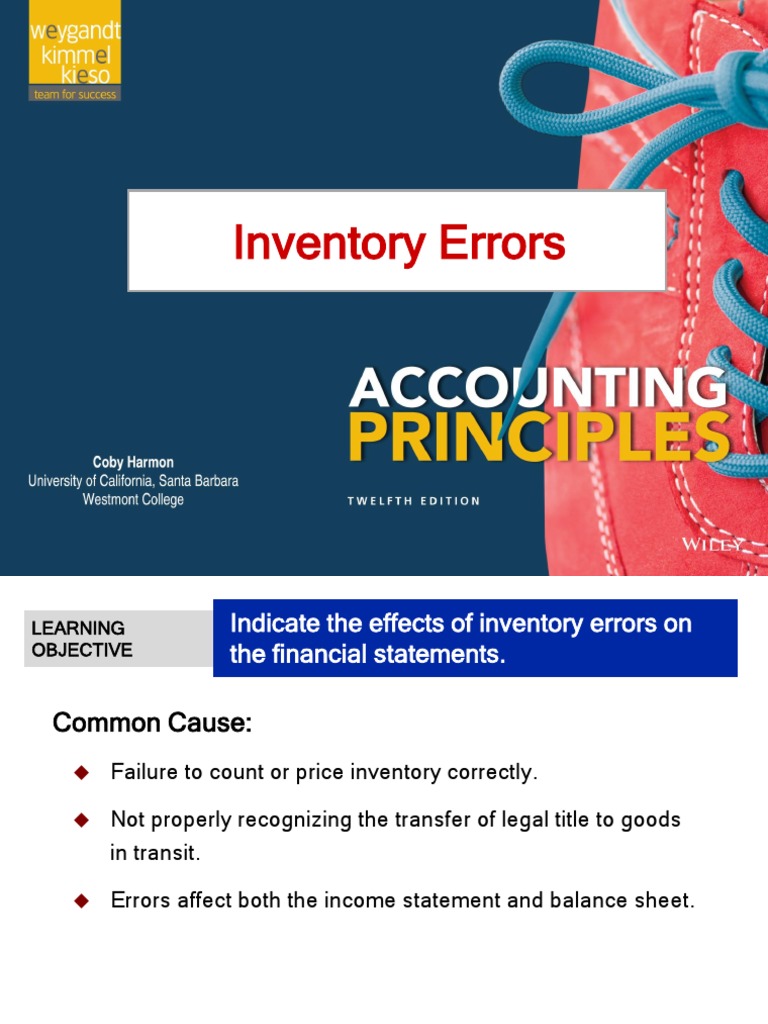 Inventory Errors | Download Free PDF | Inventory | Net Income