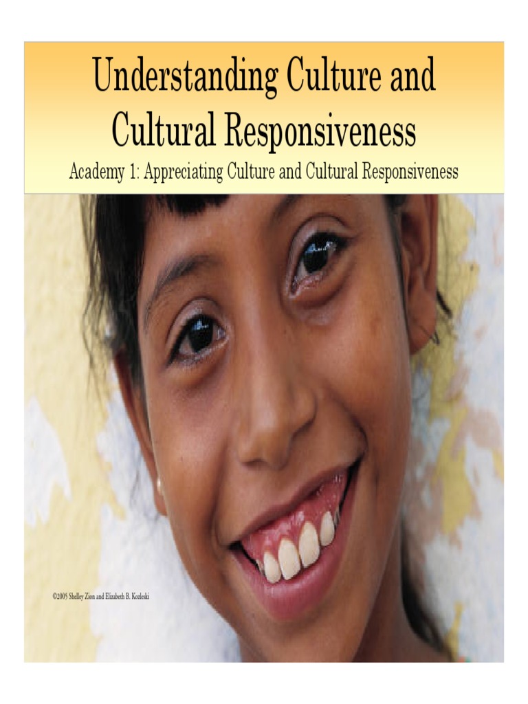 Culture Acad1 Powerpoint | PDF | Dialogue | Multiculturalism