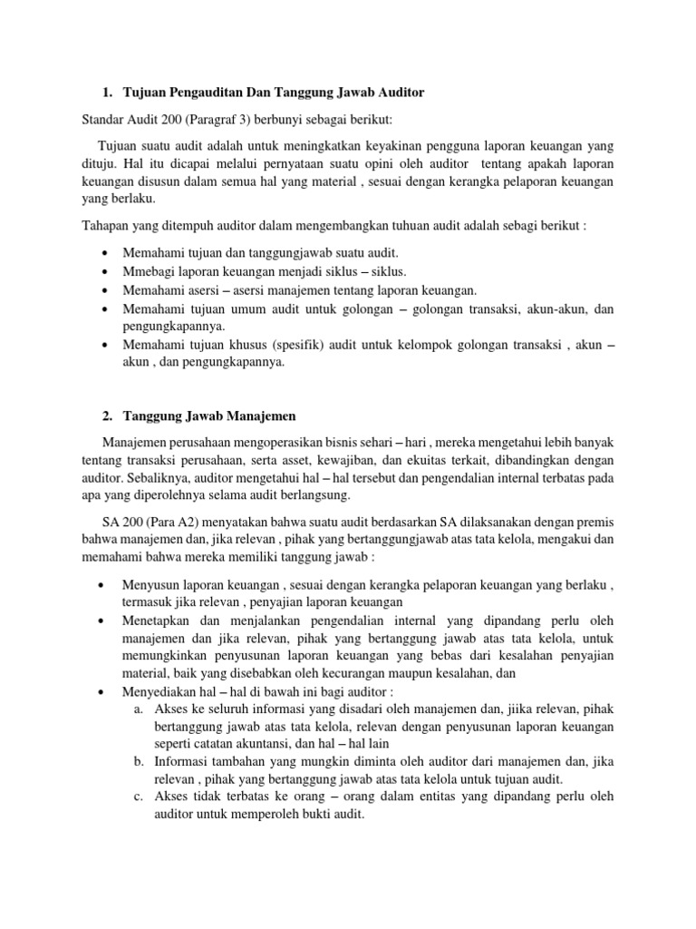 RMK Audit Bab 4 Cokrima | PDF | Pengelolaan Keuangan & Uang