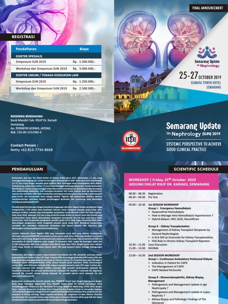 Pernefri 2019 - Final Annc-1 | PDF