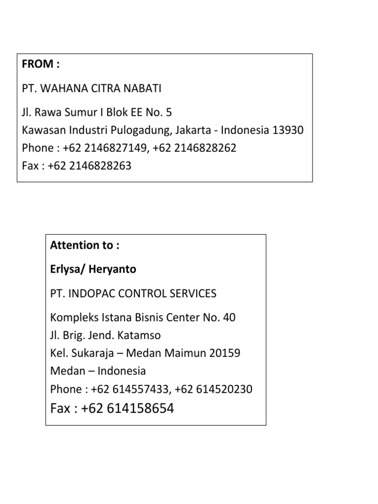 Alamat Indopac | PDF | Technology & Engineering