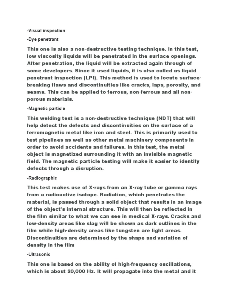 Steel Structure Test | PDF | Nondestructive Testing | Materials Science