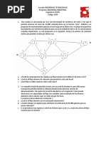 Modelo de Flujo Máximo Ejercicios | PDF