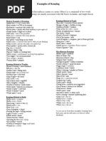 Kennings in Beowulf - Examples - (Cloze) | PDF | Beowulf